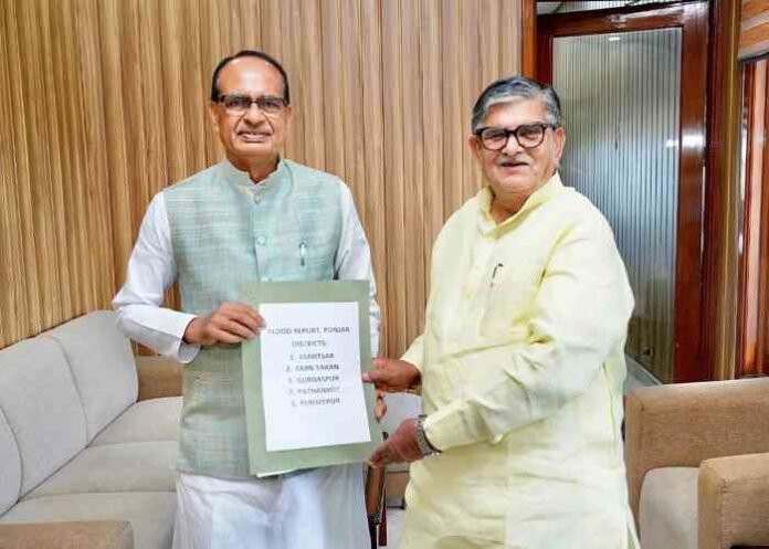 Punjab Guv Kataria Submits Flood Report of 5 Districts to Union ...